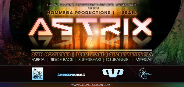 Dj Astrix Logo