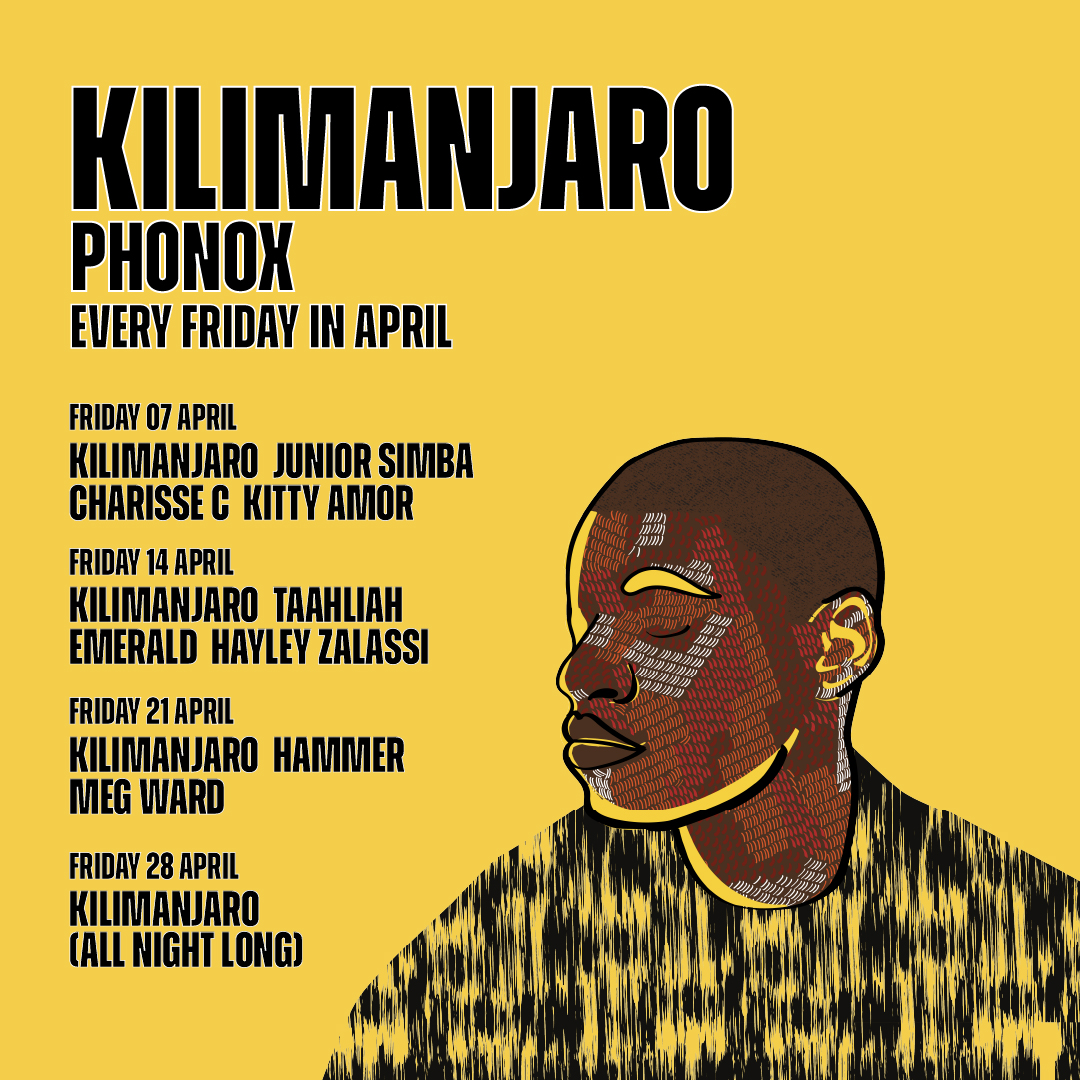 KILIMANJARO: 4 Fridays in April