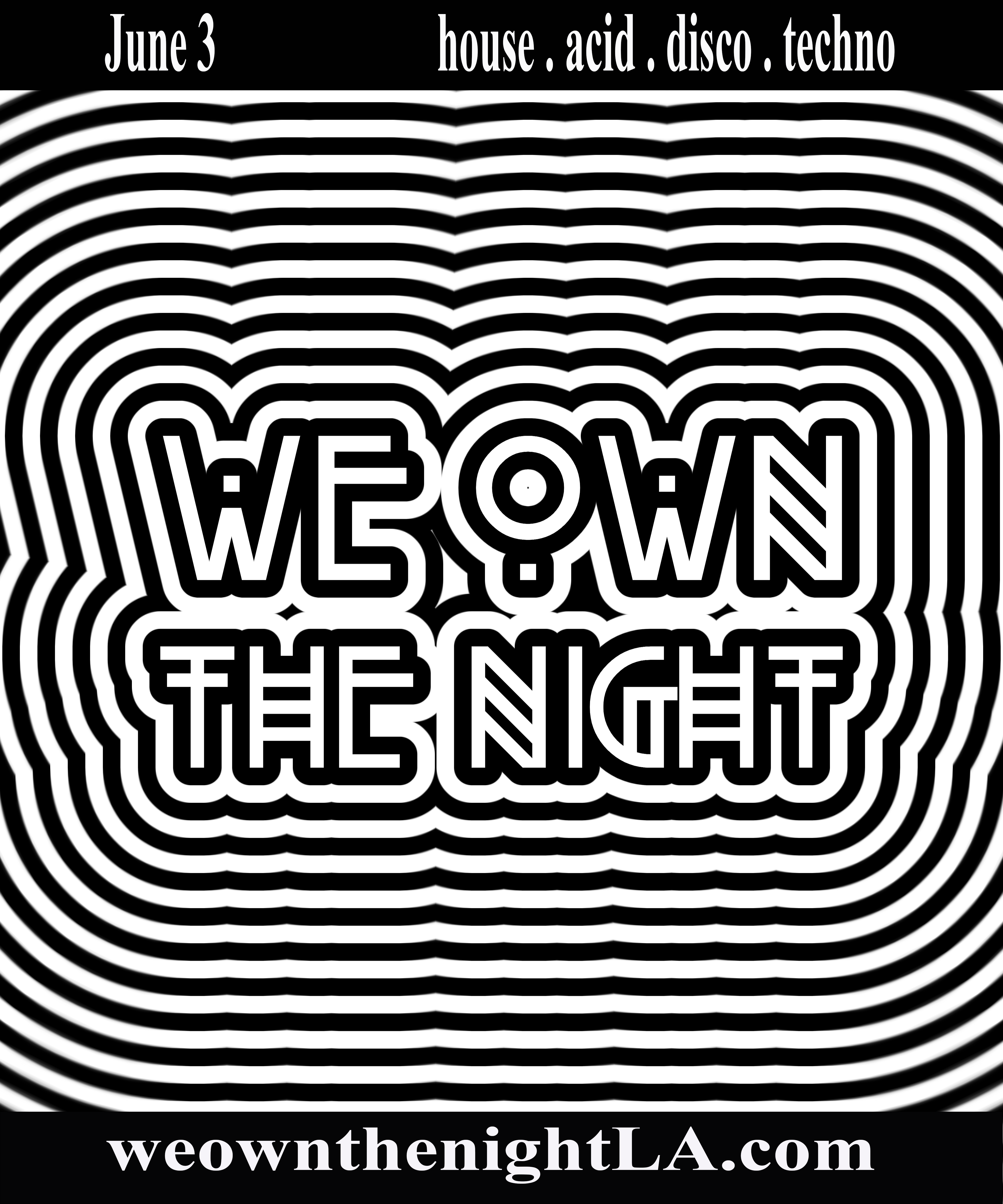 We Own The Night Album Cover