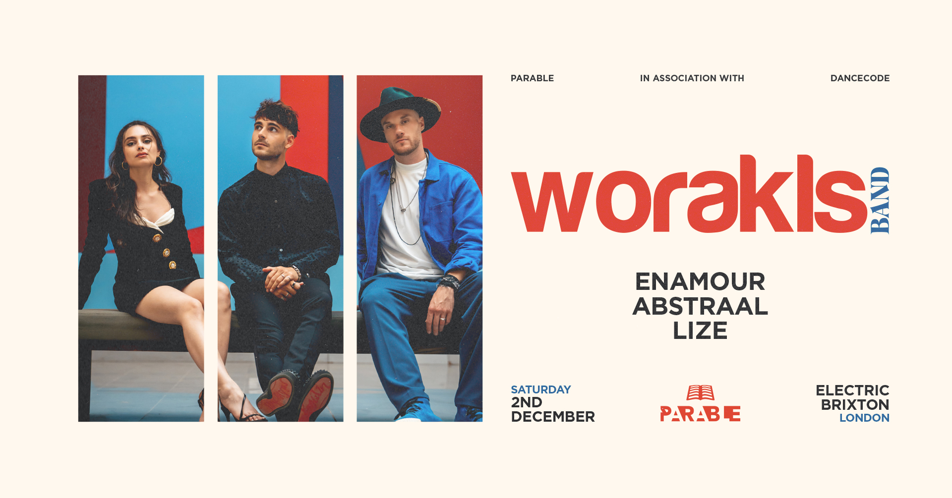 Parable presents: Worakls Band & Guests