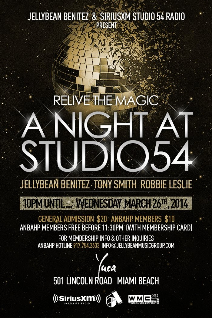 Studio 54 Invitation