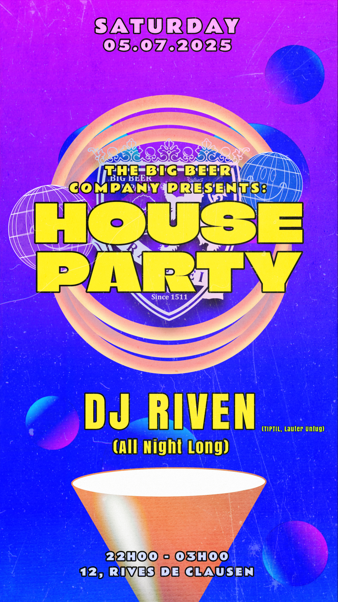 House Party Flyer