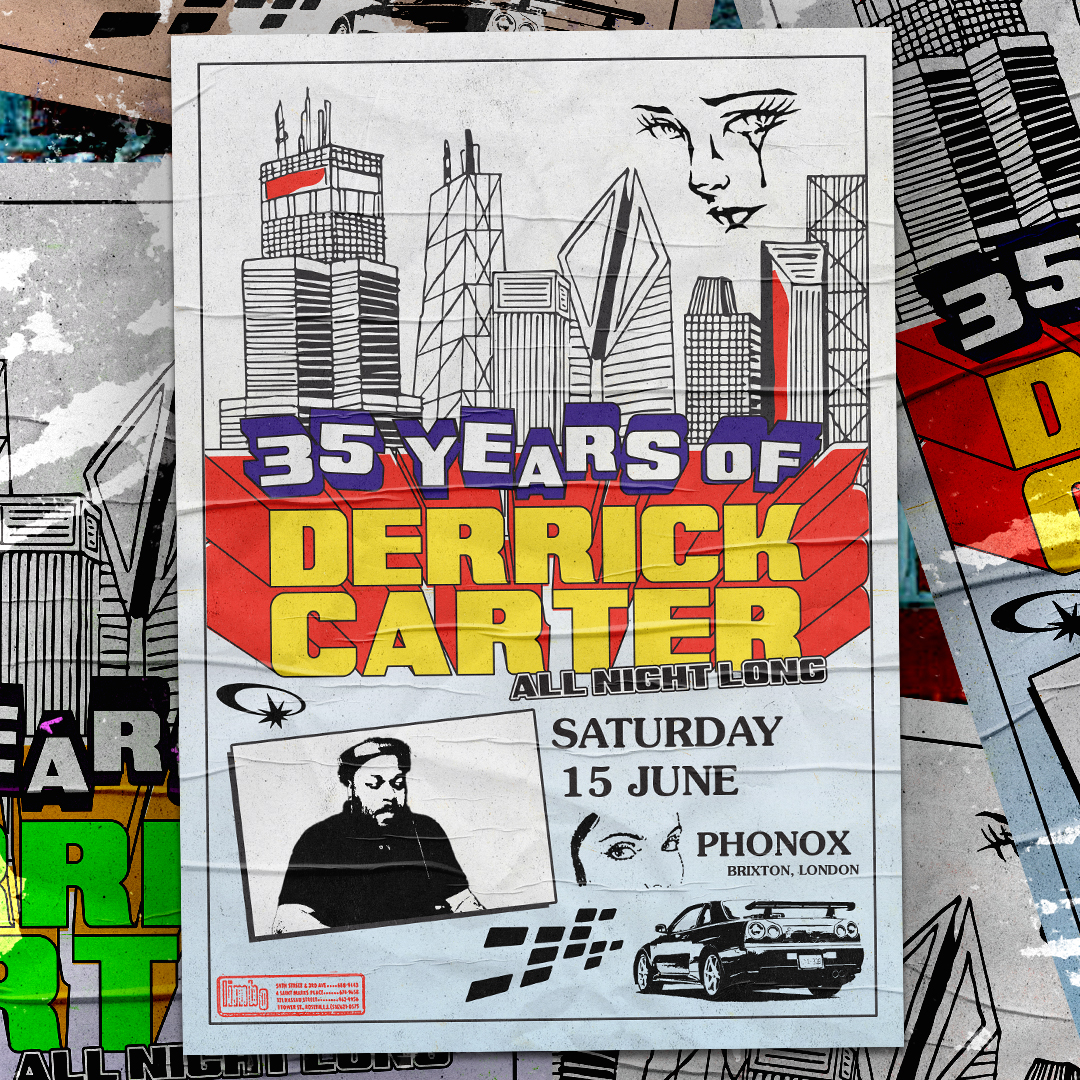 35 Years of Derrick Carter — Derrick Carter (All Night Long)